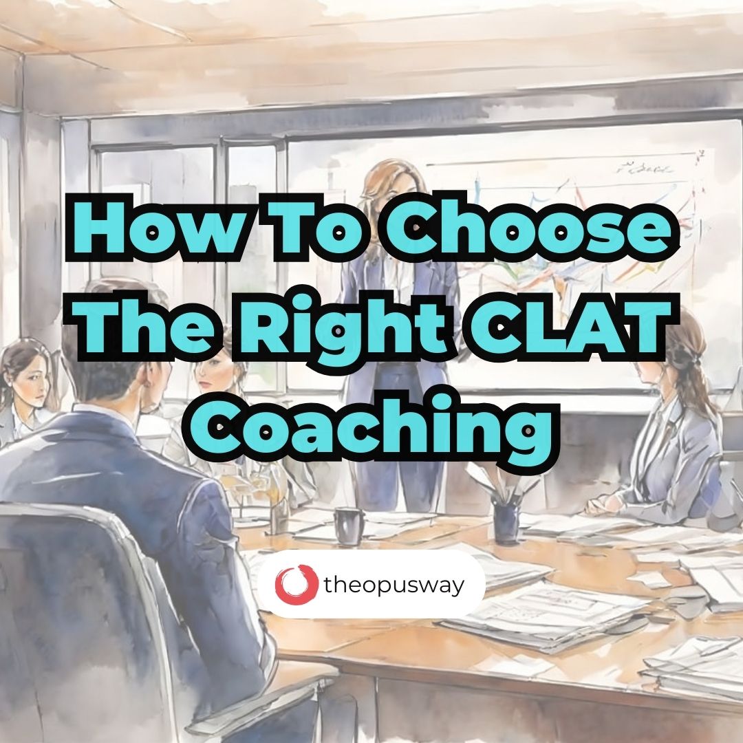 How To Choose The Right CLAT Coaching Center | Opus
